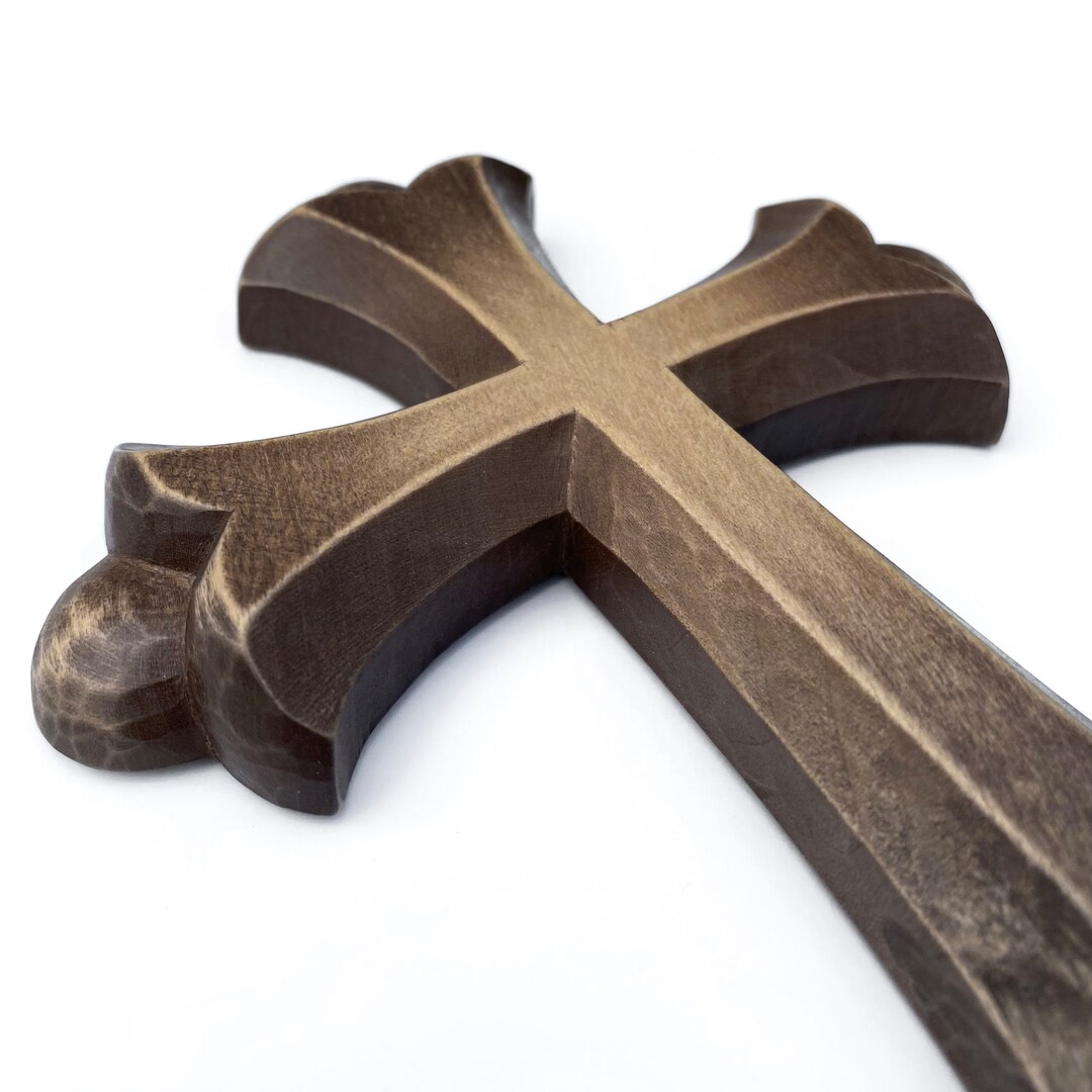 Decorative Crosses, Large Wooden Cross, Modern Catholic Crucifix ...