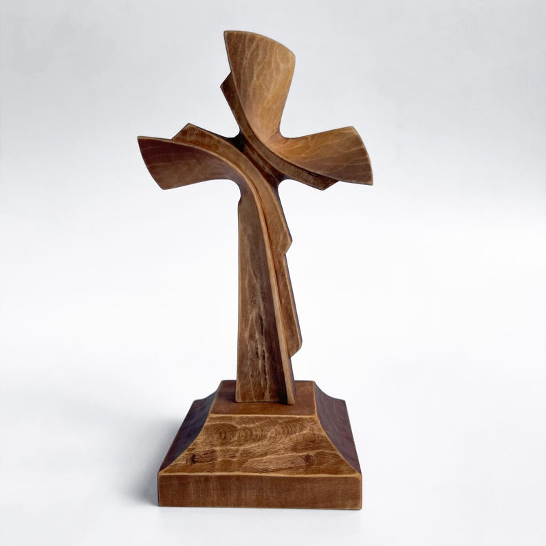 Large Standing Crosses Decor for Table, Crucifix for Shelf, Home Office ...