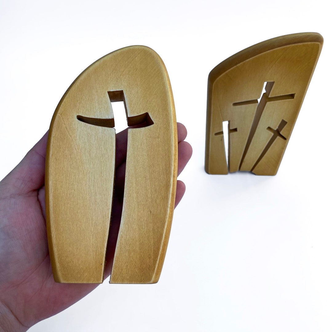 Small Wooden Cross, Carved Cross, Rustic Cross, Cross Table Top, Free ...