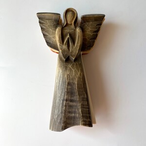 Wood Wall Angel Rustic Angel Wooden Angel Angel Wall - Etsy