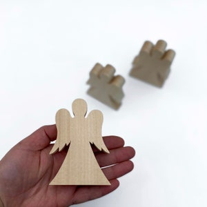 Rustic Angel, Wooden Angel, Unfinished Angel, Wood Angel Figurines ...