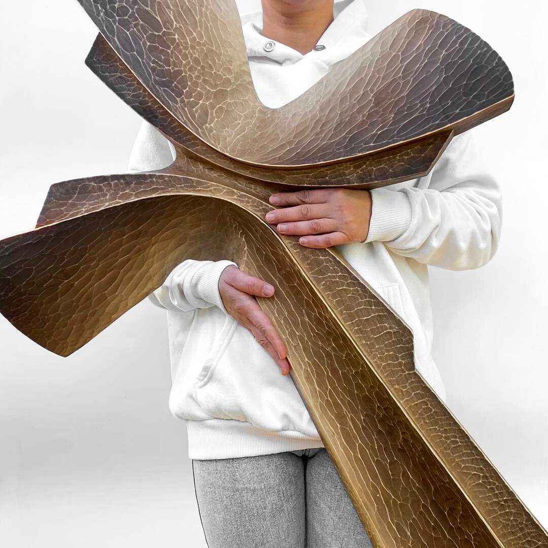 Extra Large Wooden Cross for Wall Decor, Carved Cross, Cross Wall Art ...