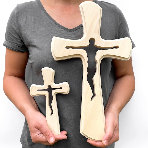 Wooden Wall Cross - Etsy