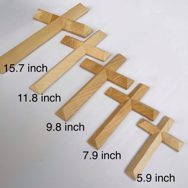 Christian Modern Cross Wall, Simple Hanging Small Religious Baptism ...