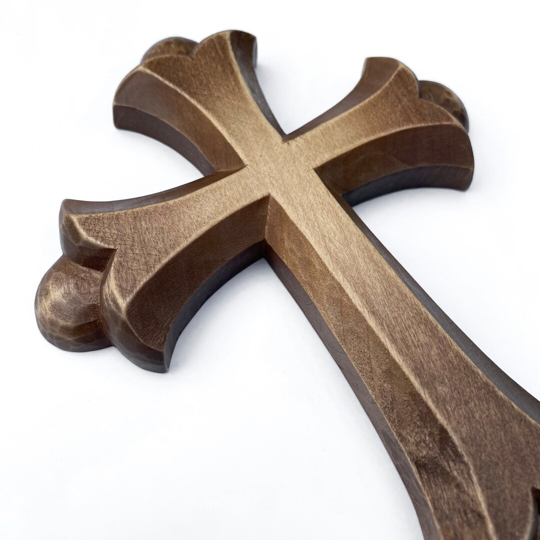 Decorative Crosses, Large Wooden Cross, Modern Catholic Crucifix ...
