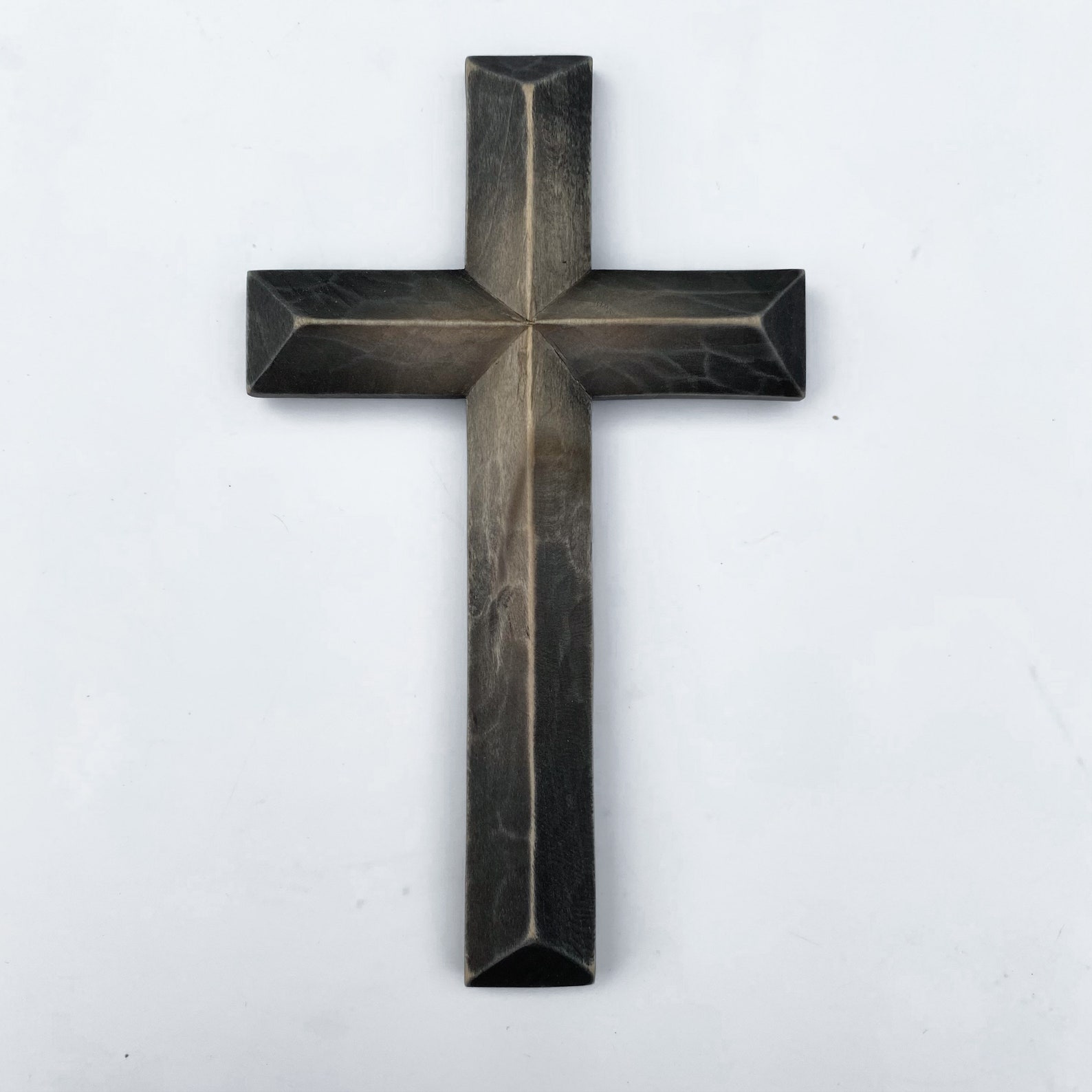 Christian Cross Wooden Wall Modern, Simple Cross Hanging, Small ...