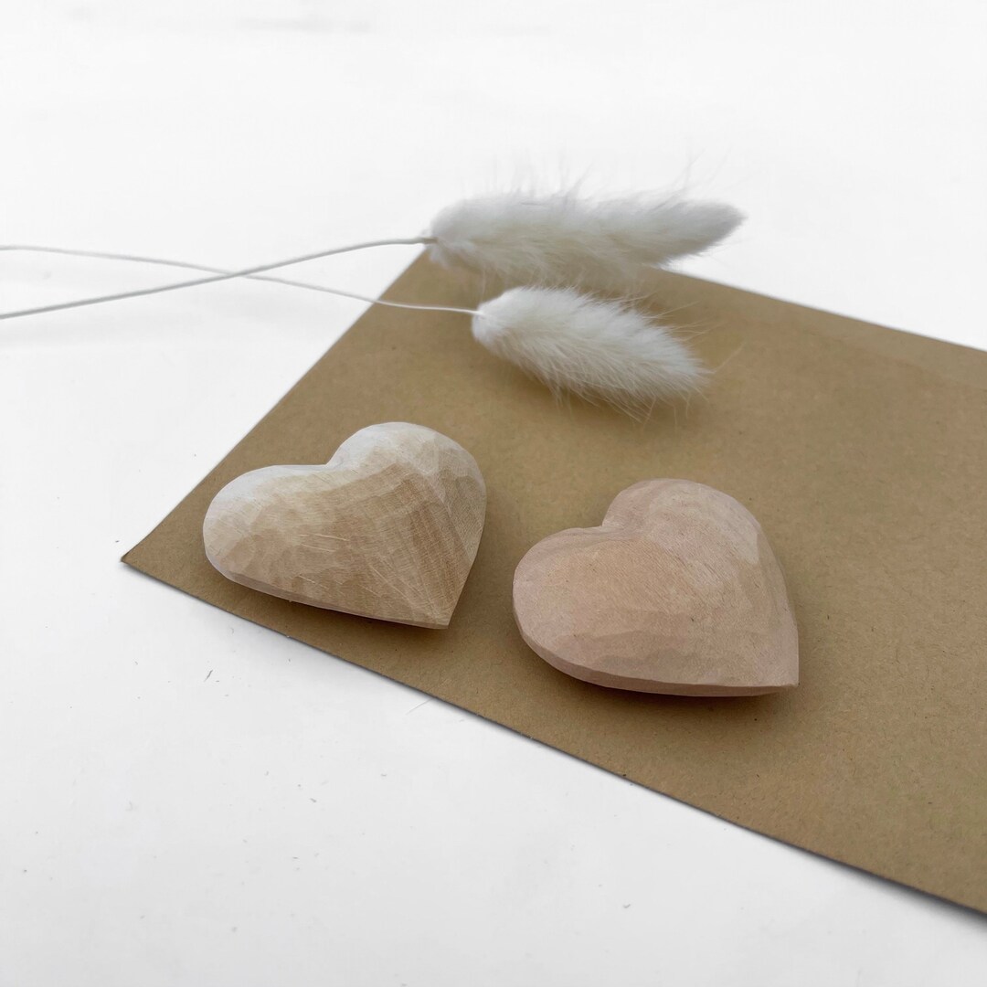 Small Wooden Hearts, Heart Tray Decor, Wood Heart Shaped, Unfinished ...