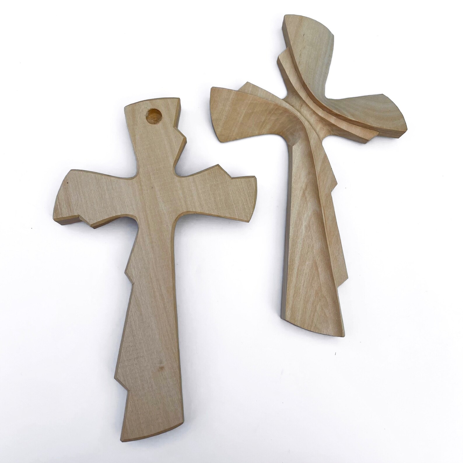 Wooden Crucifix Carved Wood Cross Crucifix Wall Cross - Etsy