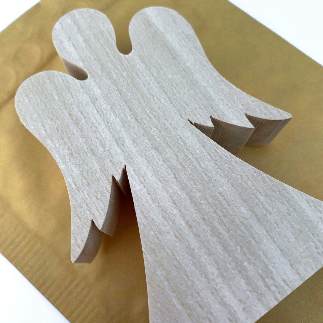 Wooden Small Angels, Farmhouse Angels, Carved Angel, Angel Figurines ...