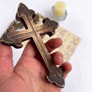 Primitive Curved Cross, Rustic Taize Religious Cross, Minimalist Cross ...