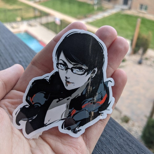 Love is Blue Bayonetta Vinyl Sticker - Etsy