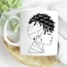 Sharon Decal| African American Woman Decal| Bling Mug Decal| Beautiful ...