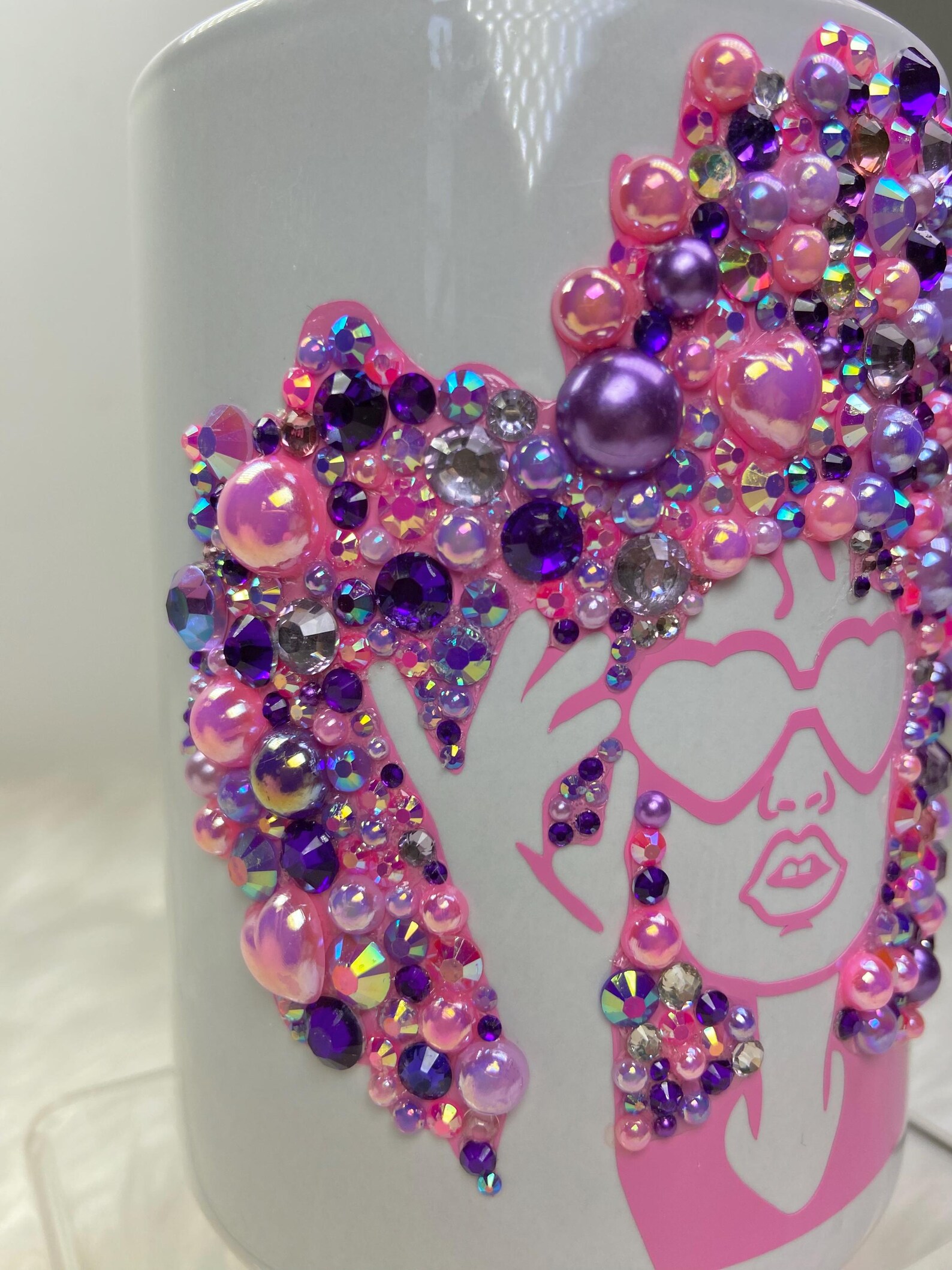Darcy- Beautiful African American Woman Bling Mug| Custom Bedazzled Mug ...