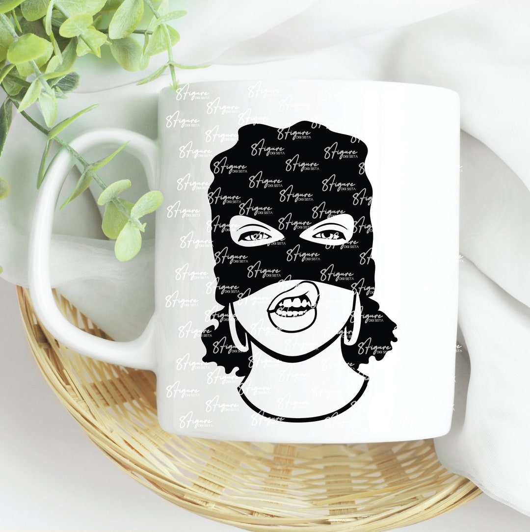 Layla Decal| African American Woman Decal| Bling Mug Decal| Beautiful ...
