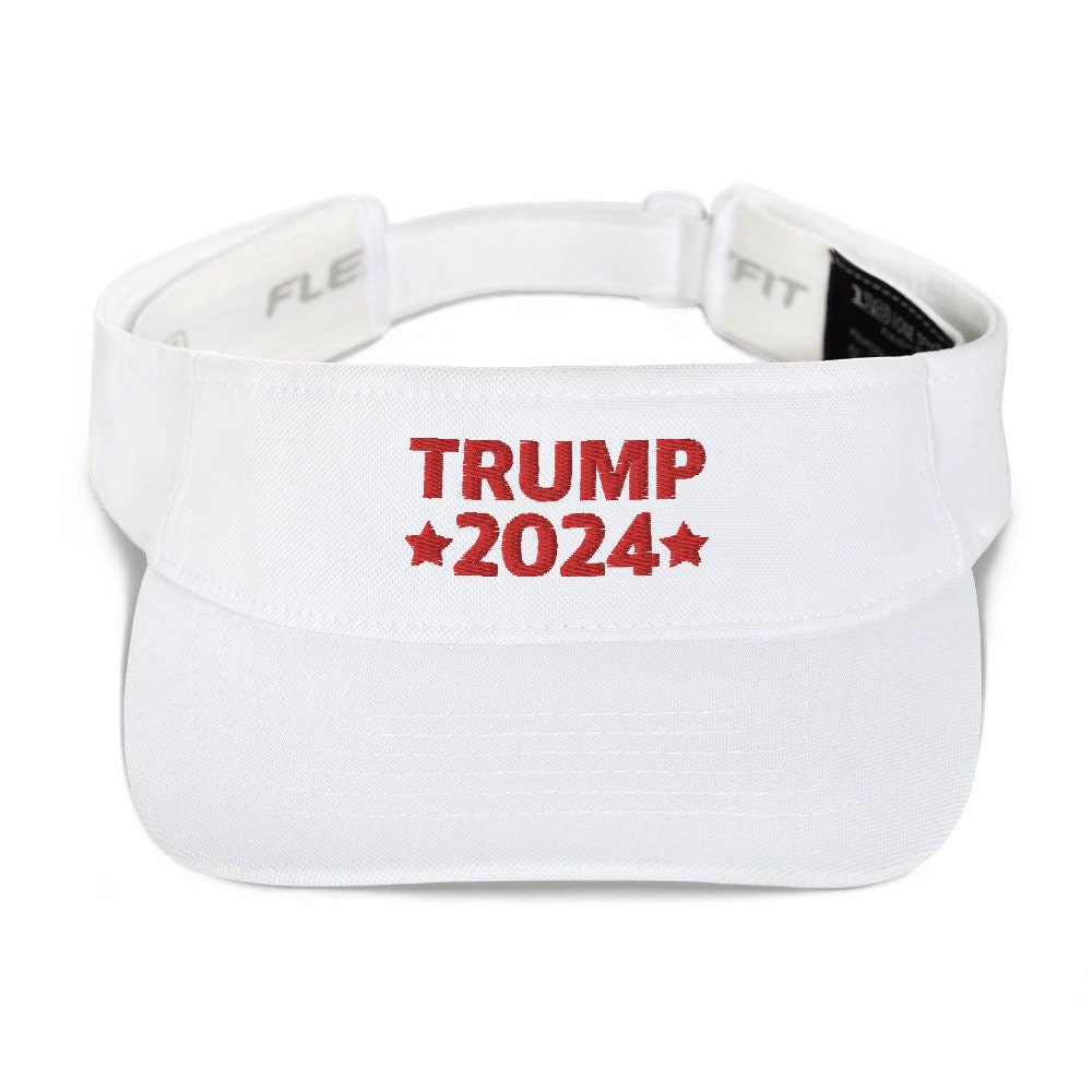 TRUMP 2024 Embroidered Visor - Etsy