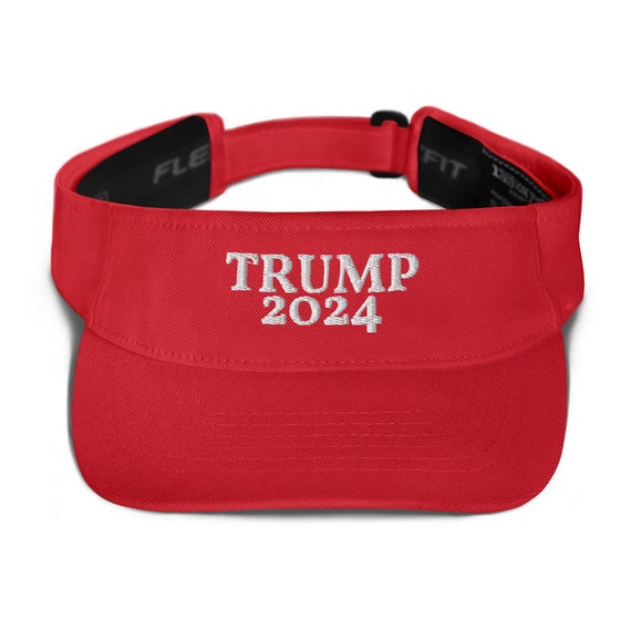 TRUMP 2024 Embroidered Visor - Etsy