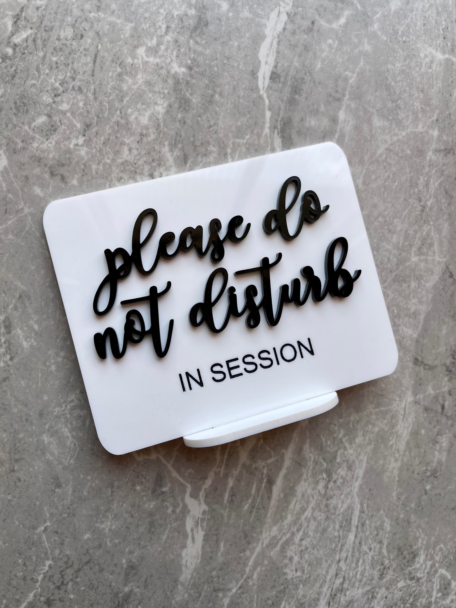 Please Do Not Disturb Sign for Desk Door Work From Home Privacy Sign ...