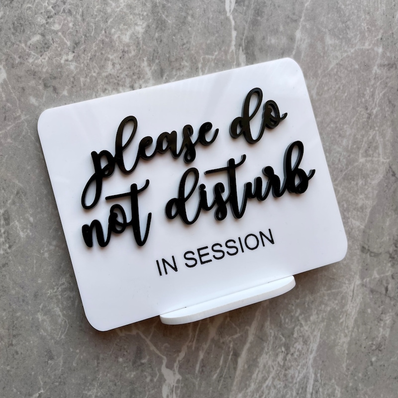 Interview in Progress Door Sign - Etsy