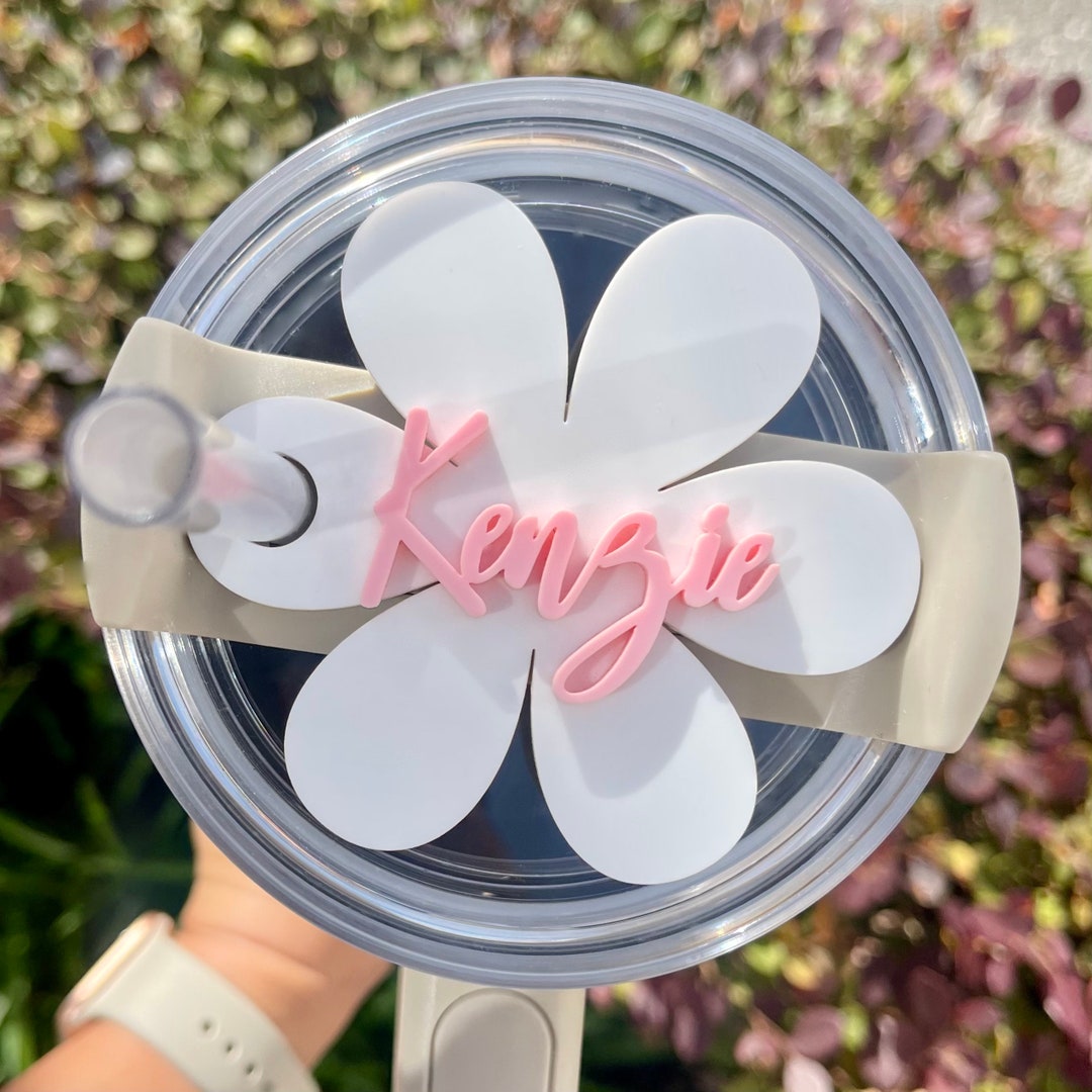 Floral Flower Stanley Topper 40oz 30oz | Personalized Sunflower Stanley ...