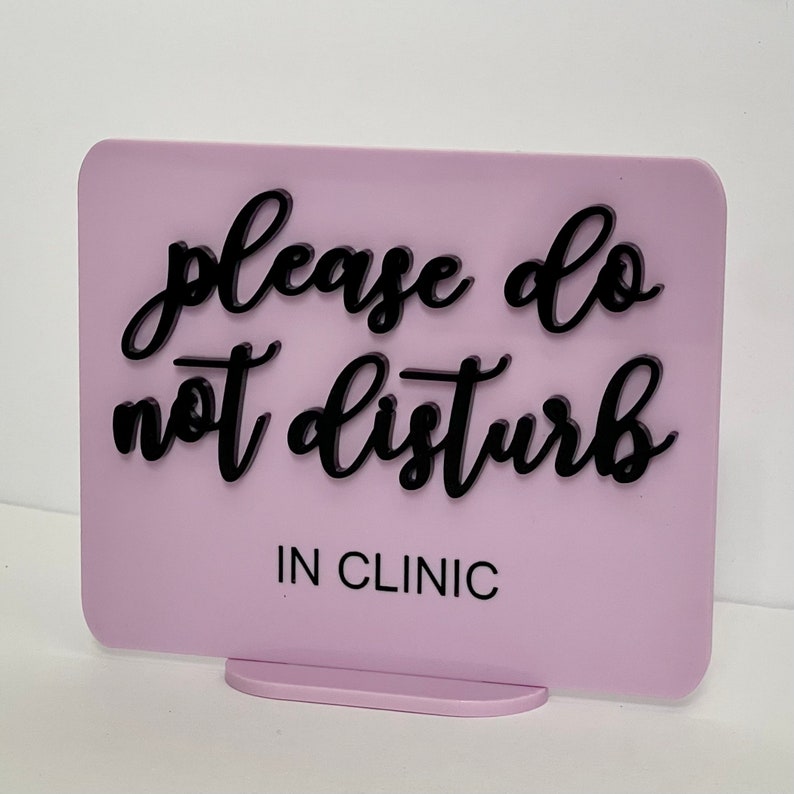 Please Do Not Disturb Sign for Desk Door Work From Home Privacy Sign ...