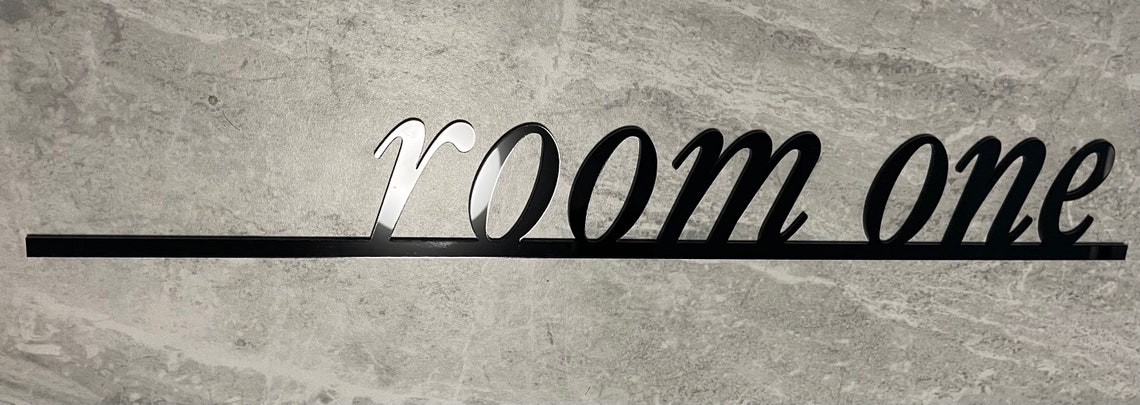 Room One Door Sign Restroom Door Sign Room One Sign Room - Etsy