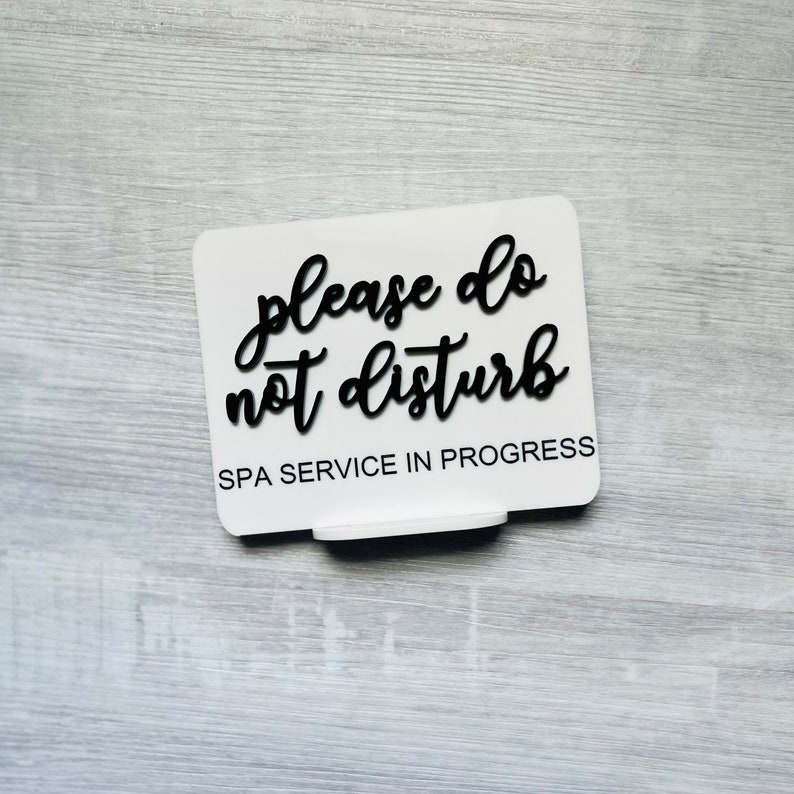 Please Do Not Disturb Sign for Desk Door Work From Home Privacy Sign ...