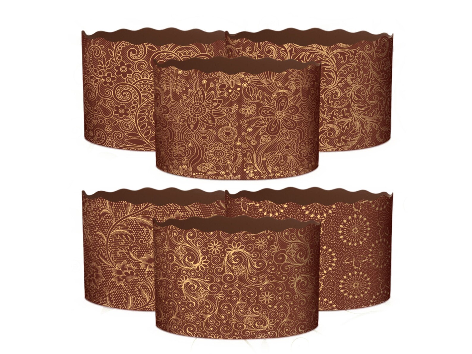 Easter Bread Baking Form for 6 Italian Panetonne Cake 500g, Bakeware ...