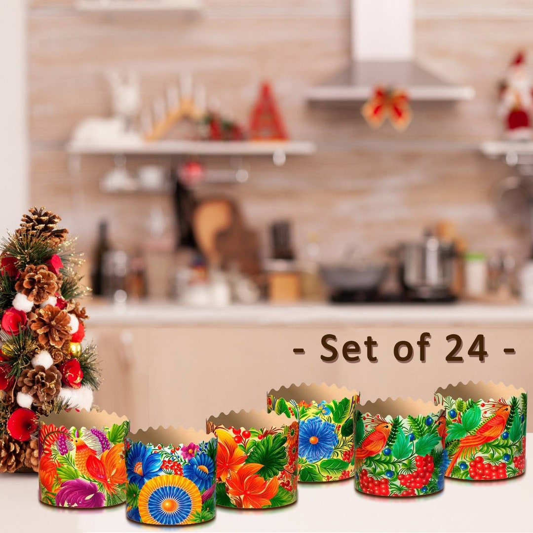 Ukrainian EASTER Bread Baking Form for Easter Kulich 24 Cake 500g With ...