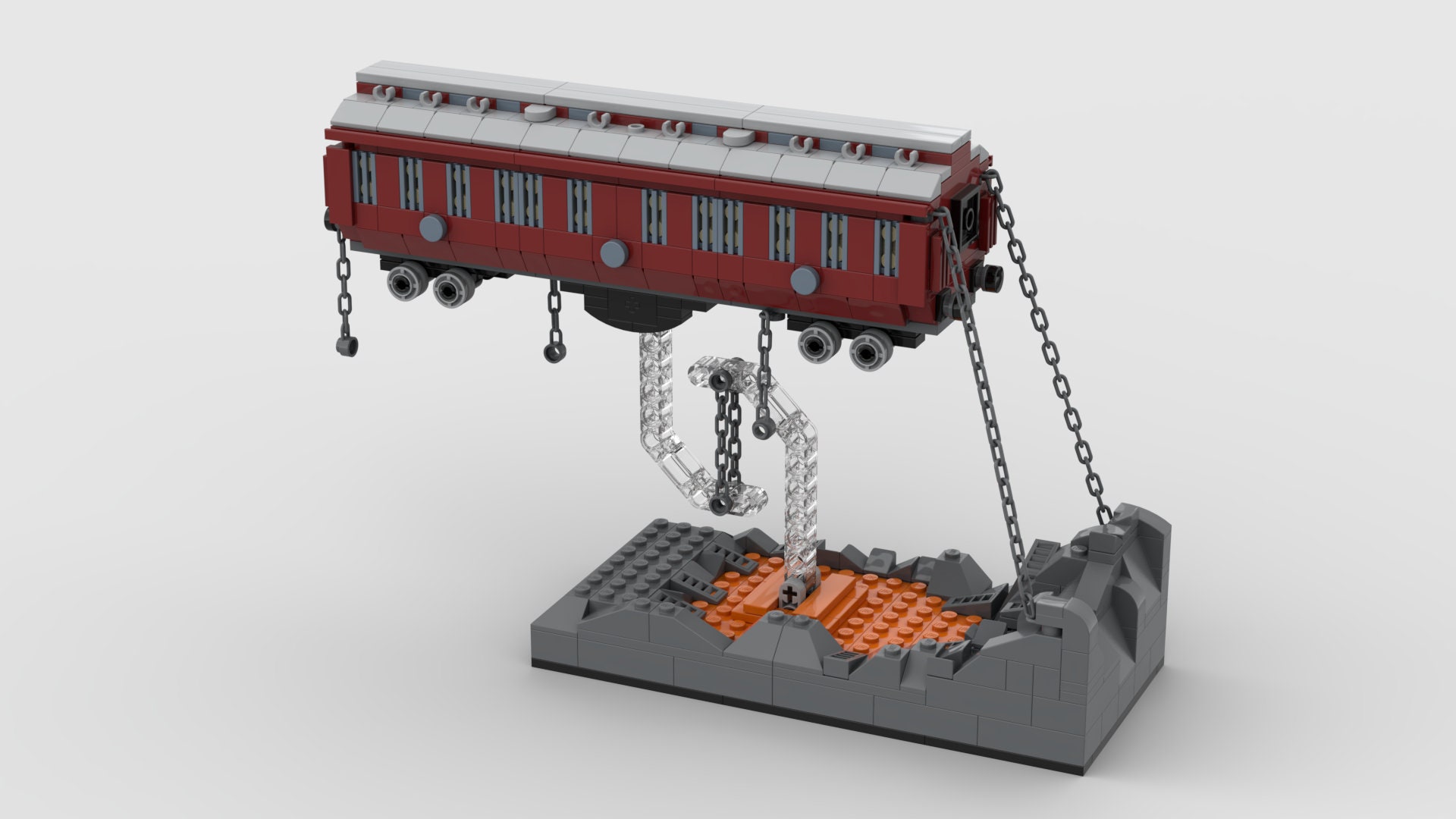 Derren Brown's Ghost Train Tensegrity Model MOC Instructions - Etsy