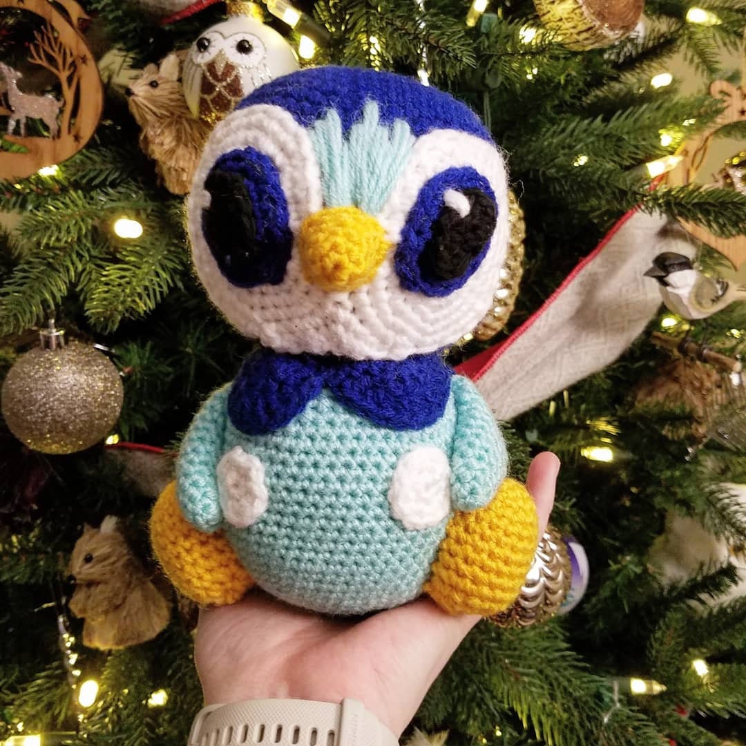 PATTERN ONLY Piplup Crochet Pattern - Etsy