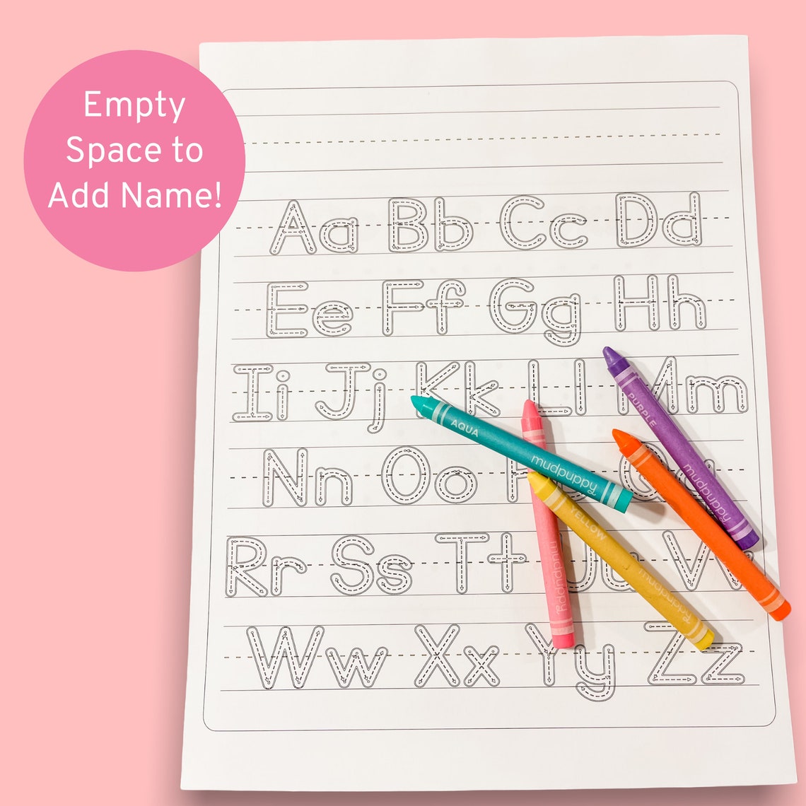 Alphabet / Number & Days of the Week Tracing PRINTABLES! PDF File ONLY ...