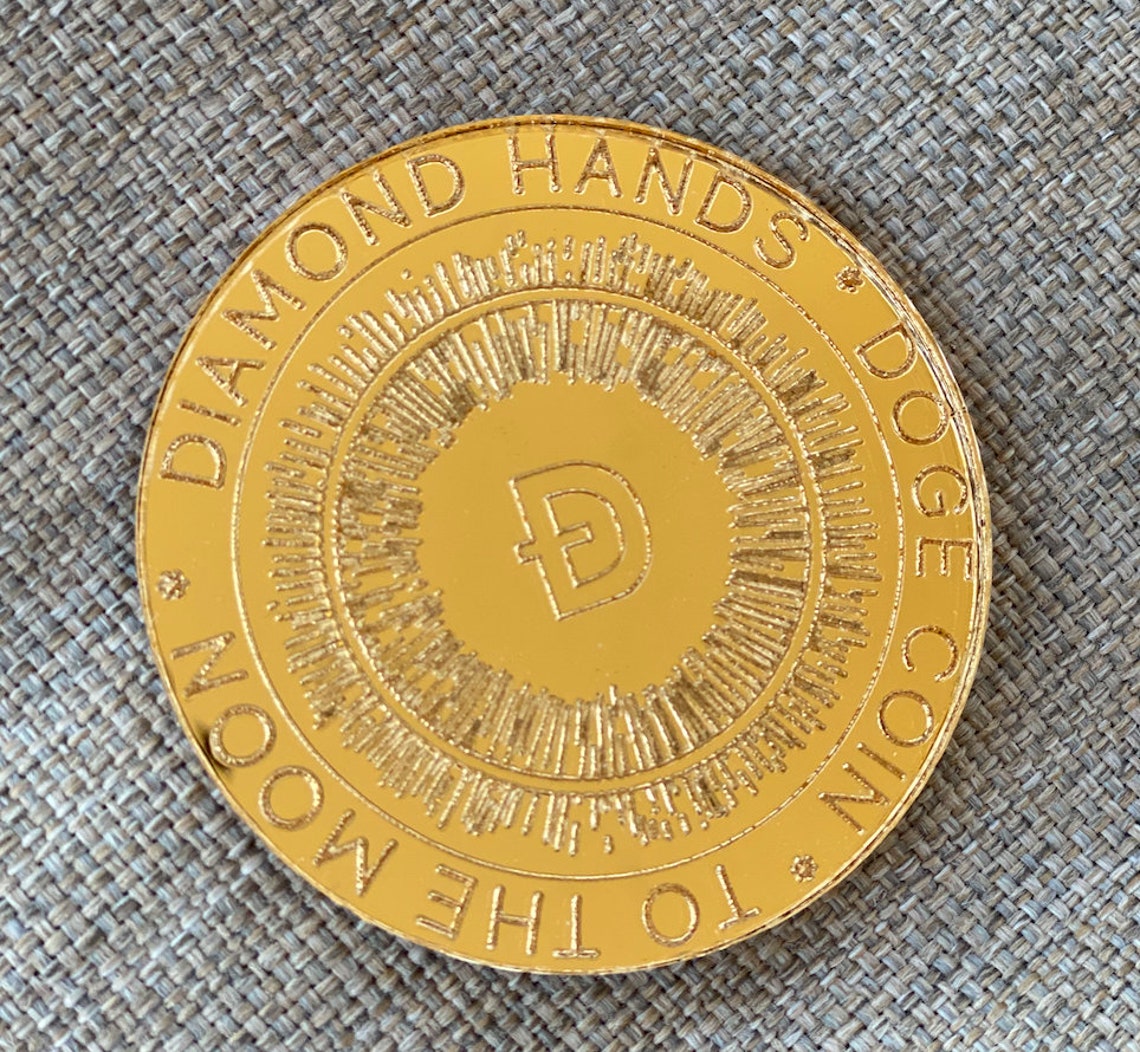 Doge Coin Collectable Token SVG / PNG ONLY no Physical Product - Etsy