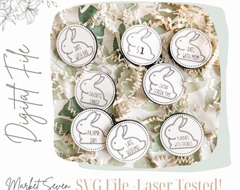 Easter Egg Token Svg - Etsy