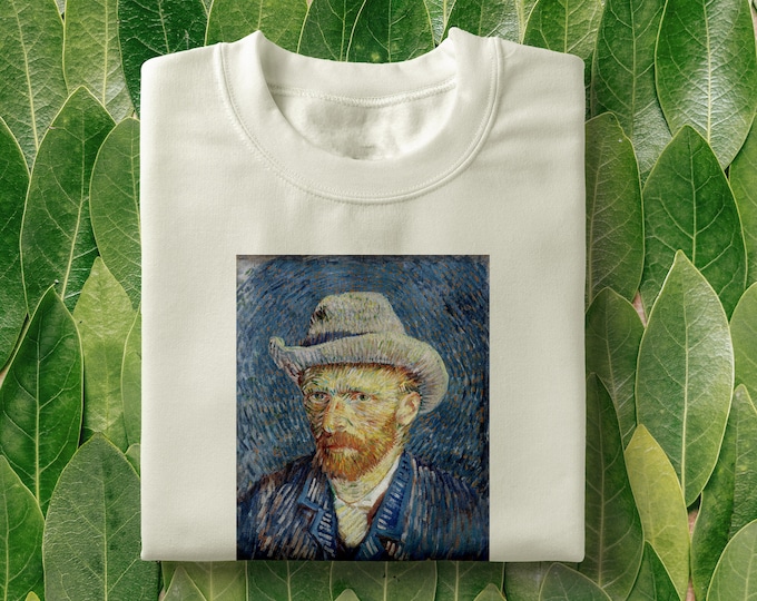 Van Gogh Portrait T-shirt | Art Hoe Top, Arthoe Tee, Vangogh Shirt ...