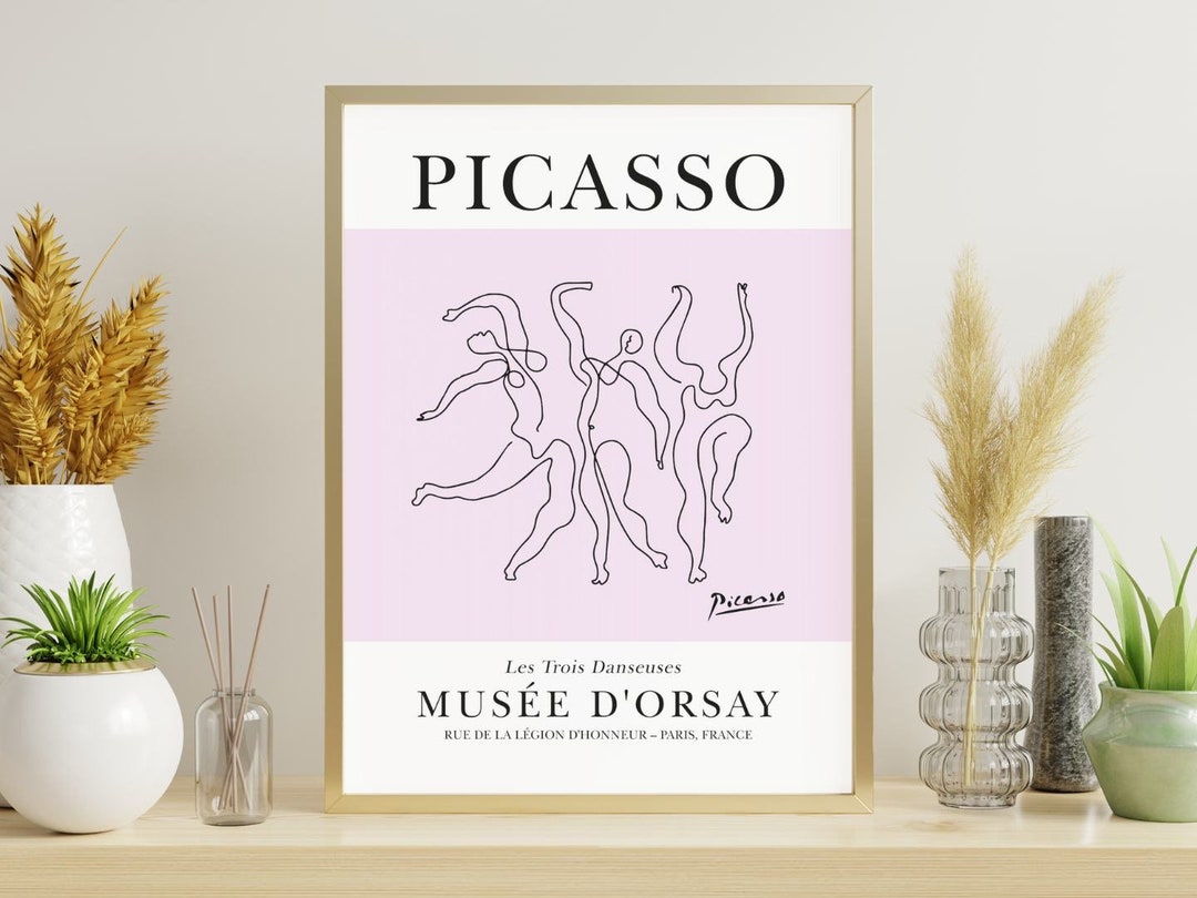 Picasso Print, Picasso Three Dancers, Picasso Dancers, Picasso Poster, Picasso Art, Picasso ...