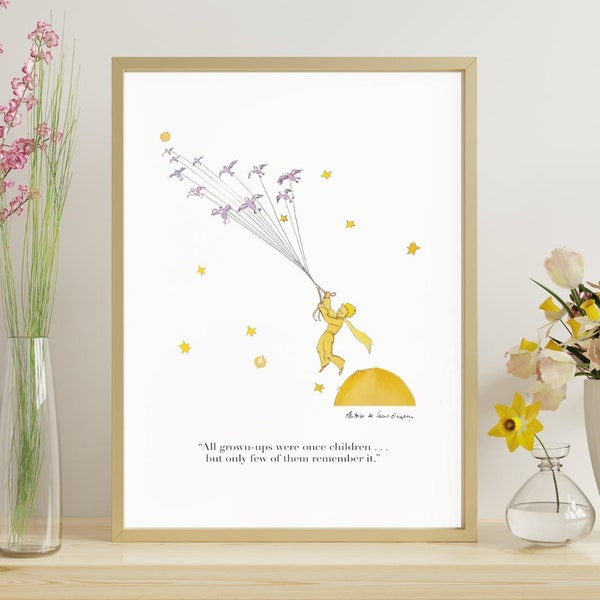 Little Prince Poster - Etsy