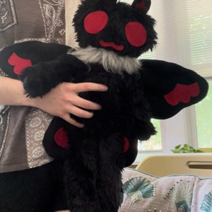 Mothman Cryptid Stuffed Animal Cryptid Plush - Etsy