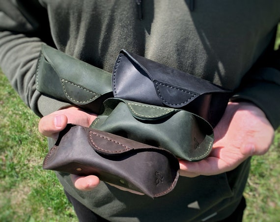 Magnetic Case for Glasses Glasses Leather Case Glasses - Etsy