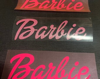 Barbie Car Stickers - Etsy UK