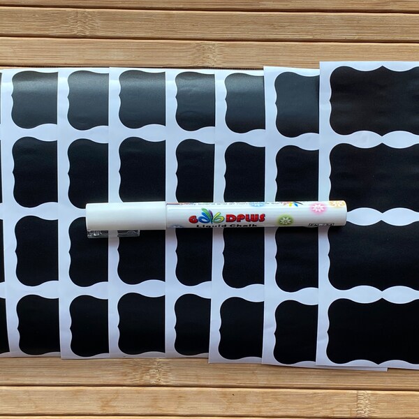 Chalkboard Stickers - Etsy