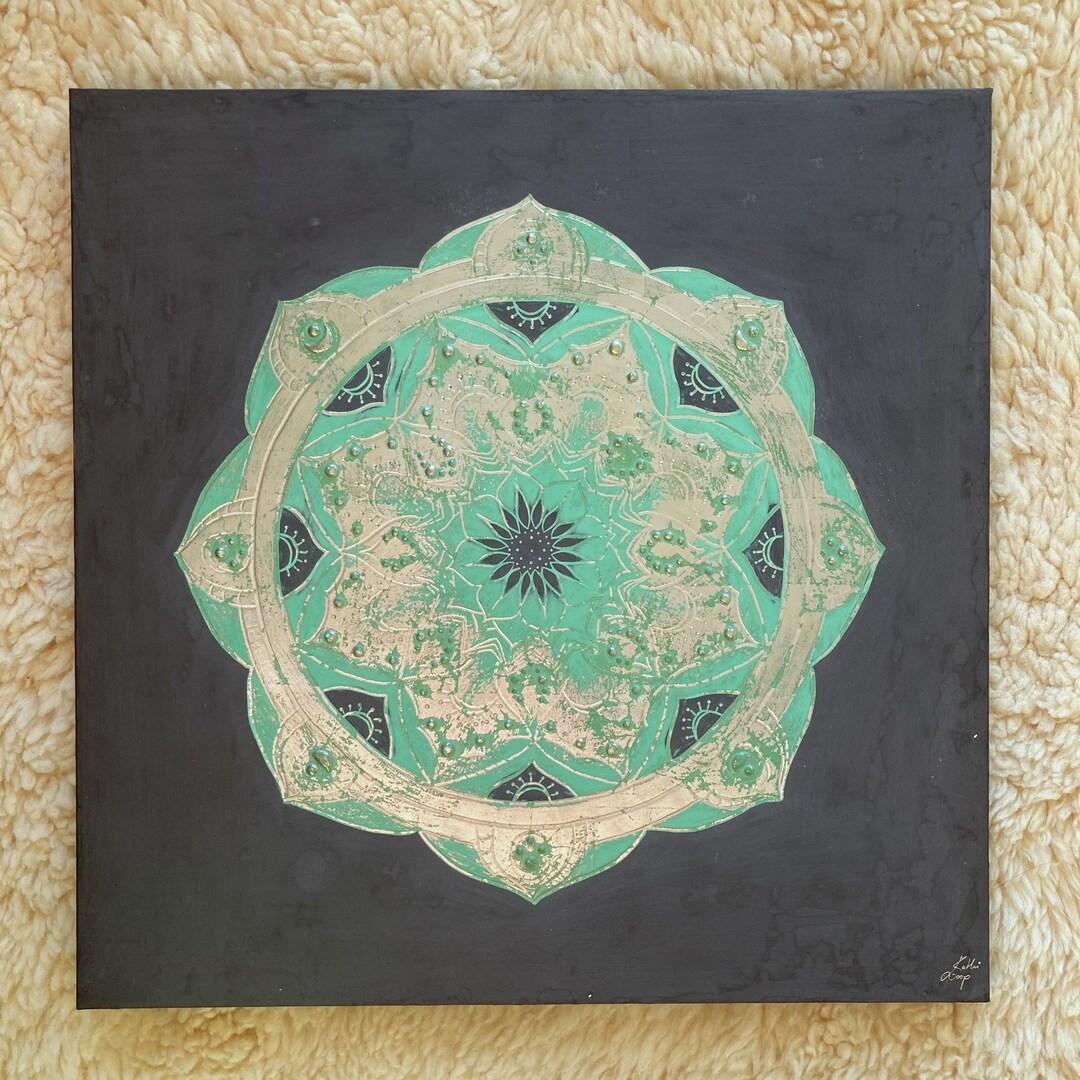Mandala, Ornament, Spiritual Gift, Art, Picture, Tile, Wall Picture ...