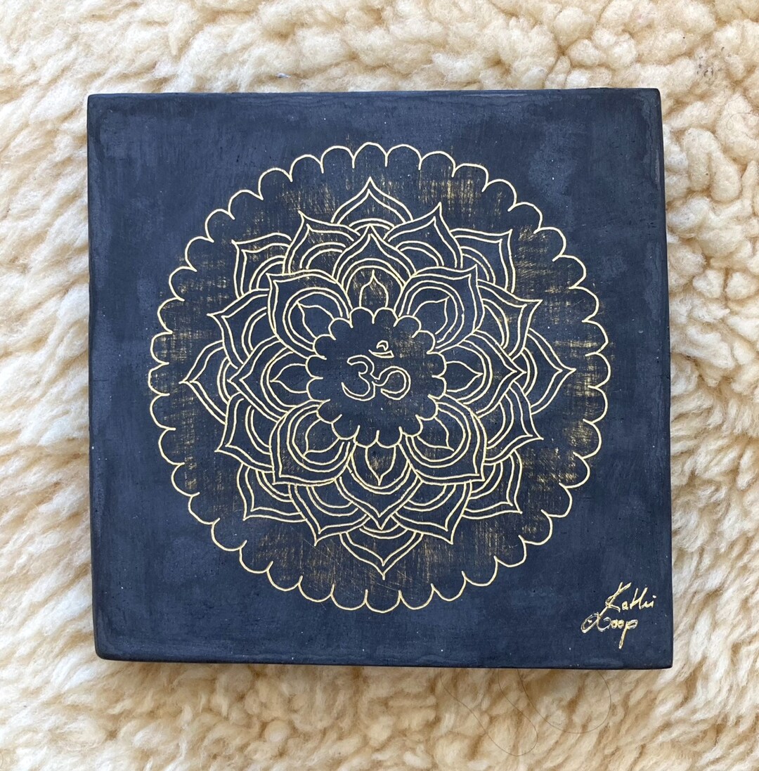 Mandala, Om Sign, Tile, Tile, Geometry, Spiritual Art, Energy Picture ...