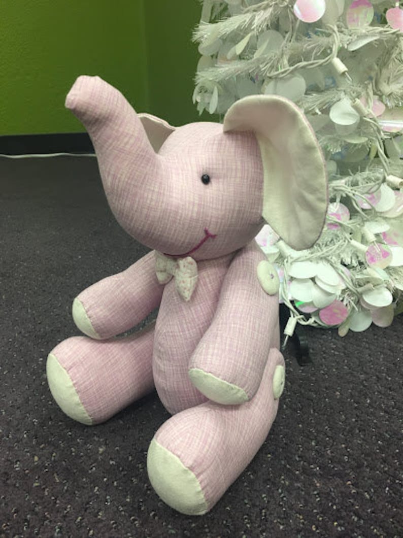 Patch Work Elephant Stuffing Doll Sewing Pattern DIGITAL PDF - Etsy