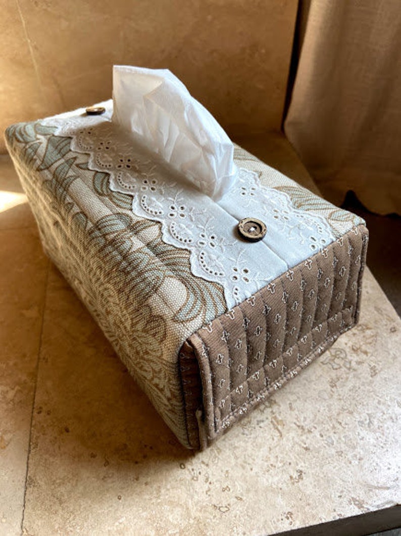 Hanging Quilt Tissue Box Cover Sewing Pattern (digital PDF File) - Etsy