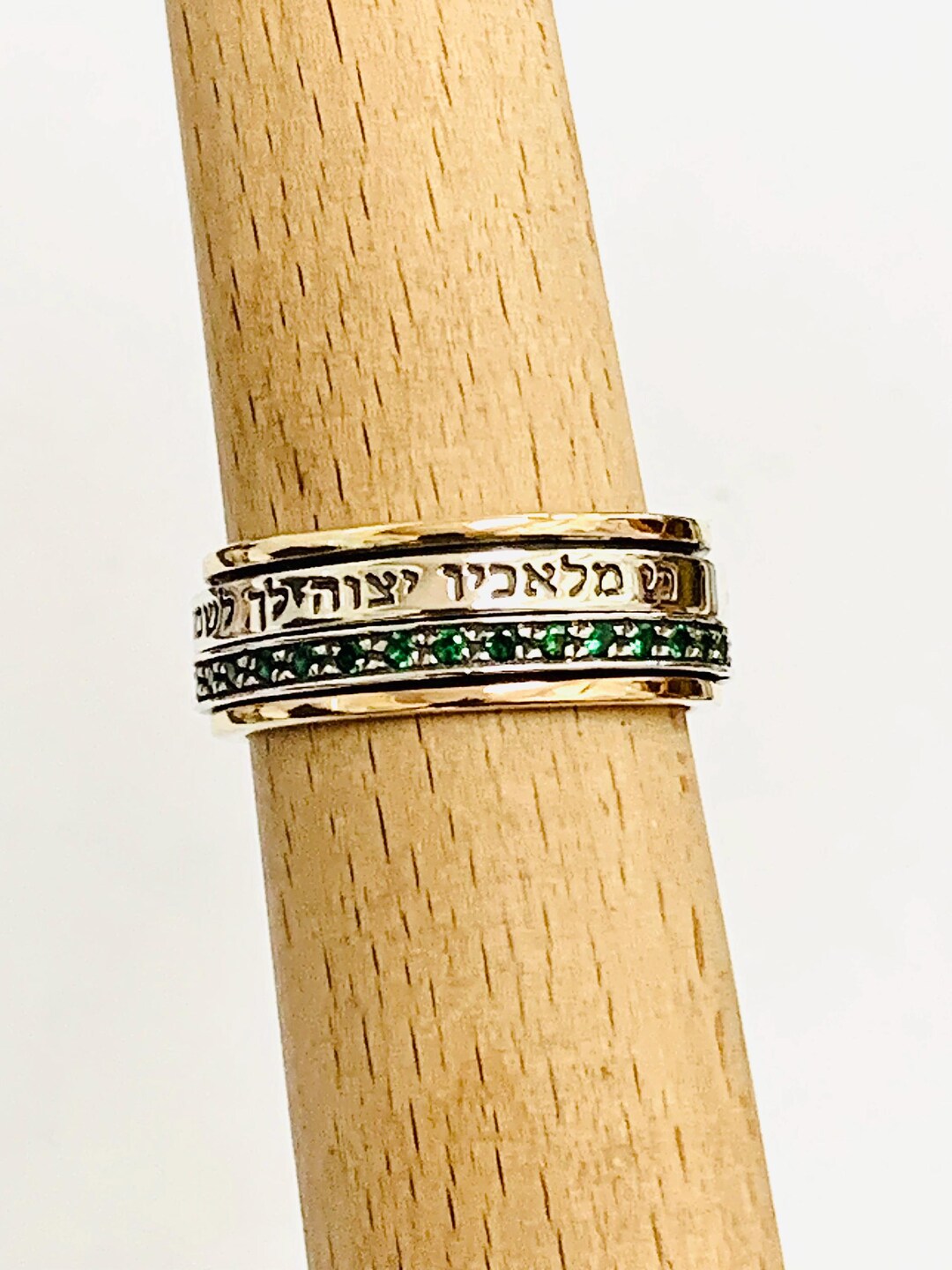 The Angels of God Will Protect You All Your Ways,emerald Stones Spinner ...