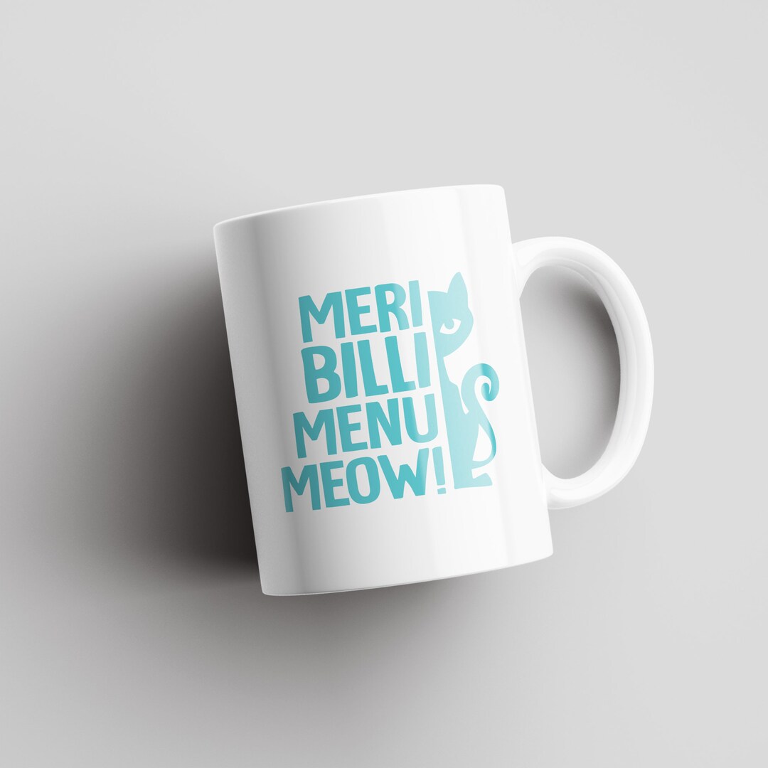 Meri Billi, Menu Meow! | Indian Mugs | Desi Mugs | Punjabi Dialogue ...