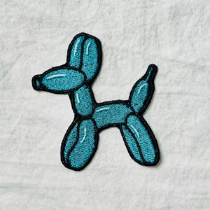Embroidered Patch Balloon Dog • Balloon Animal • Cute • Iron on Patch ...