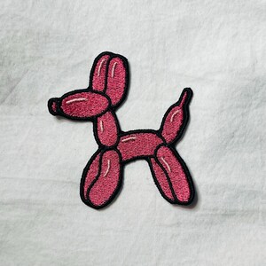 Embroidered Patch Balloon Dog • Balloon Animal • Cute • Iron on Patch ...