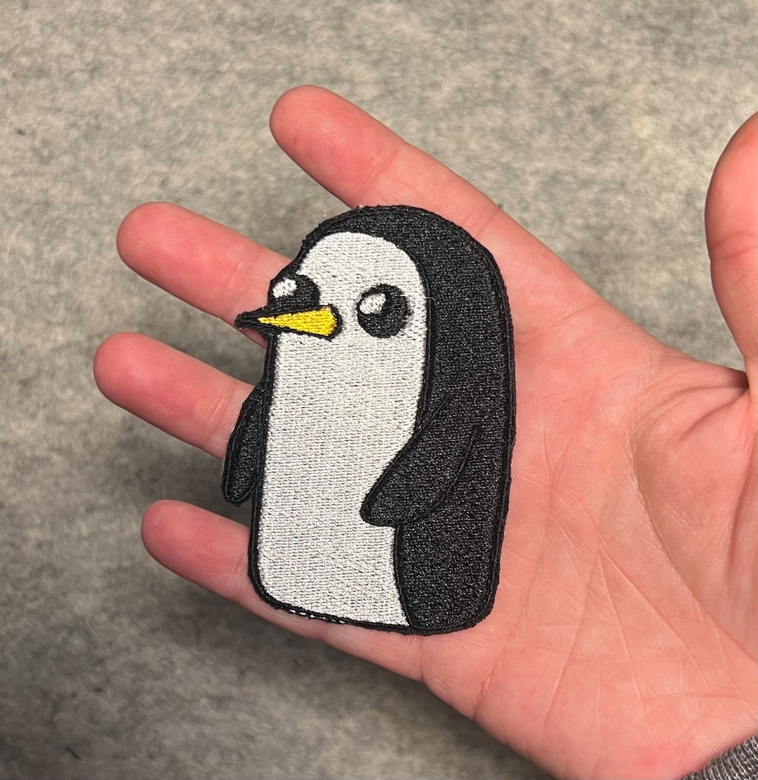 Embroidered Patch Gunter • Adventure Time • Cartoon Network • Iron on ...