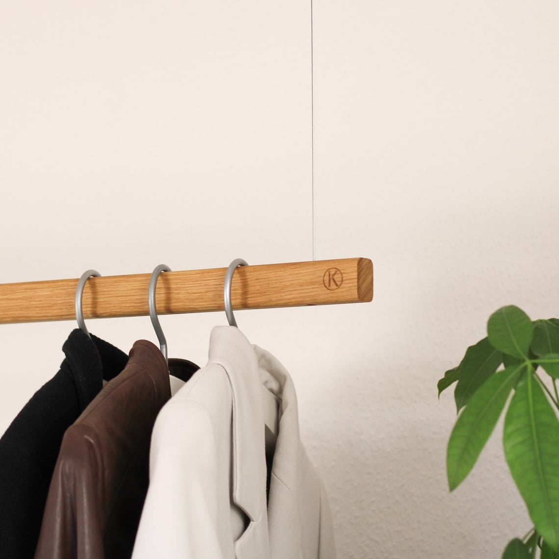 Kleiderstange Holz Hangend